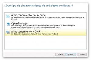Configuración del protocolo NDMP en una NetApp y conexión con Symantec Backup Exec 2012