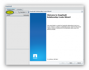 Configurar una SnapVault Relationship entre dos cabinas NetApp