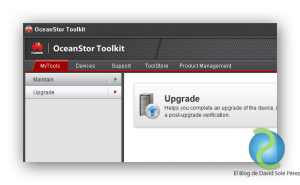Actualizar el Software OceanStor de Huawei